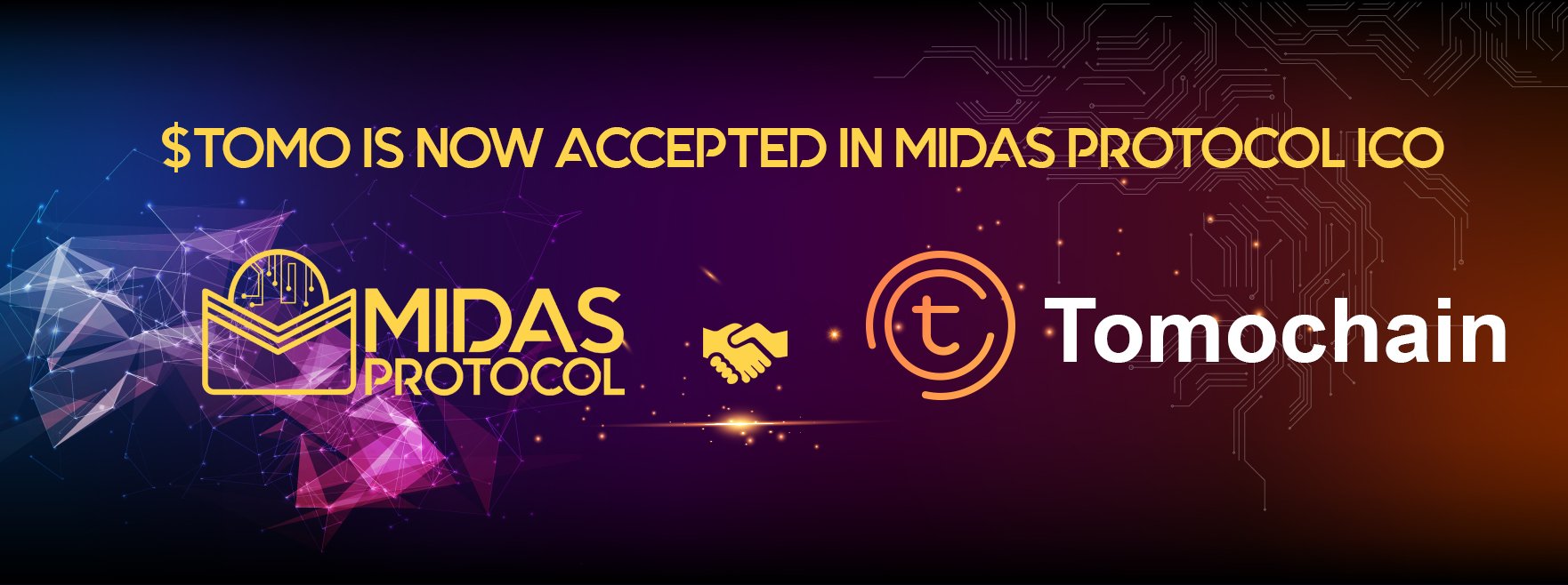 $TOMO IS NOW ACCEPTED IN MIDAS PROTOCOL ICO — Steemit